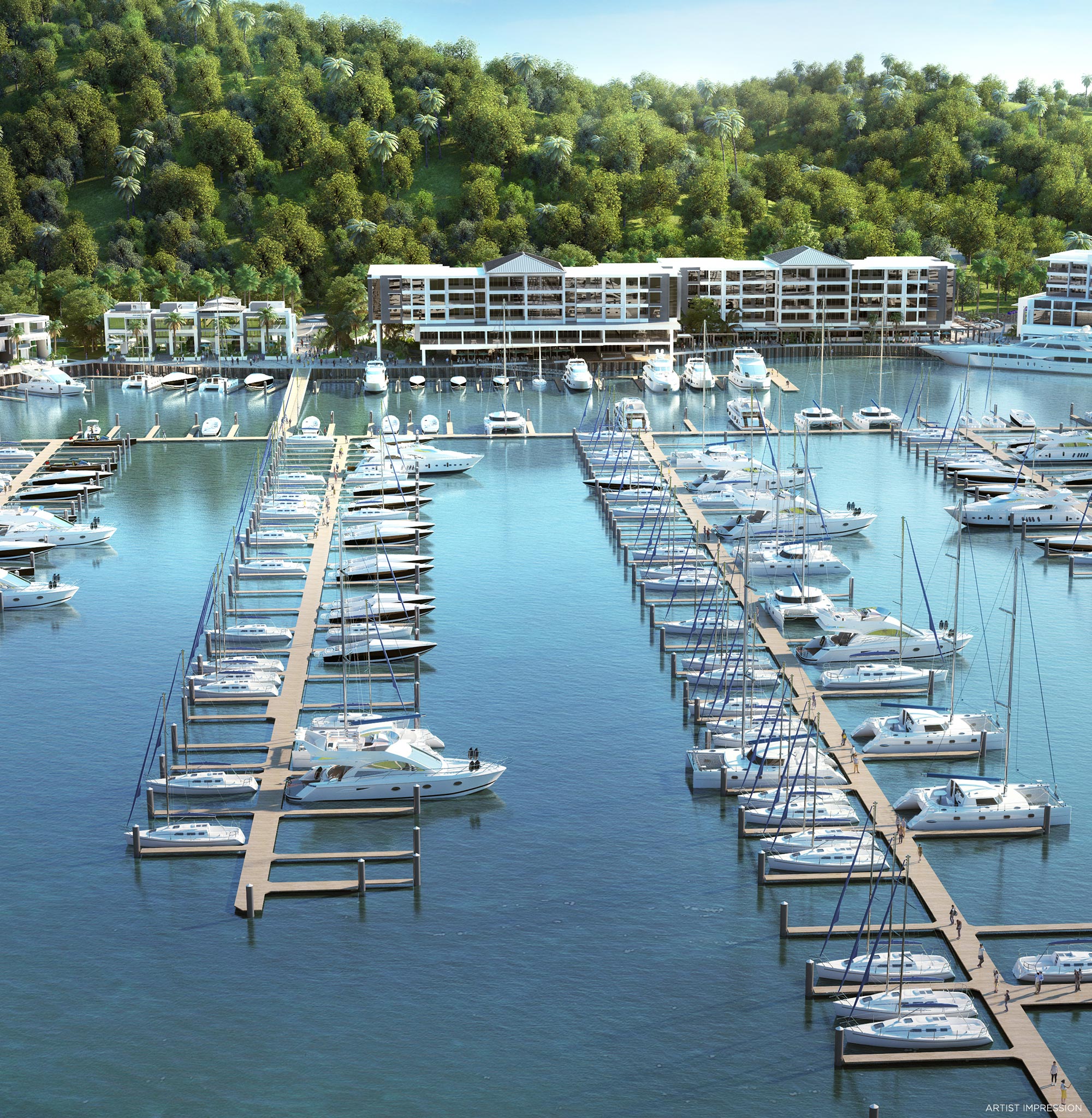 Project Overview - Waterfront land, berths & packages selling now