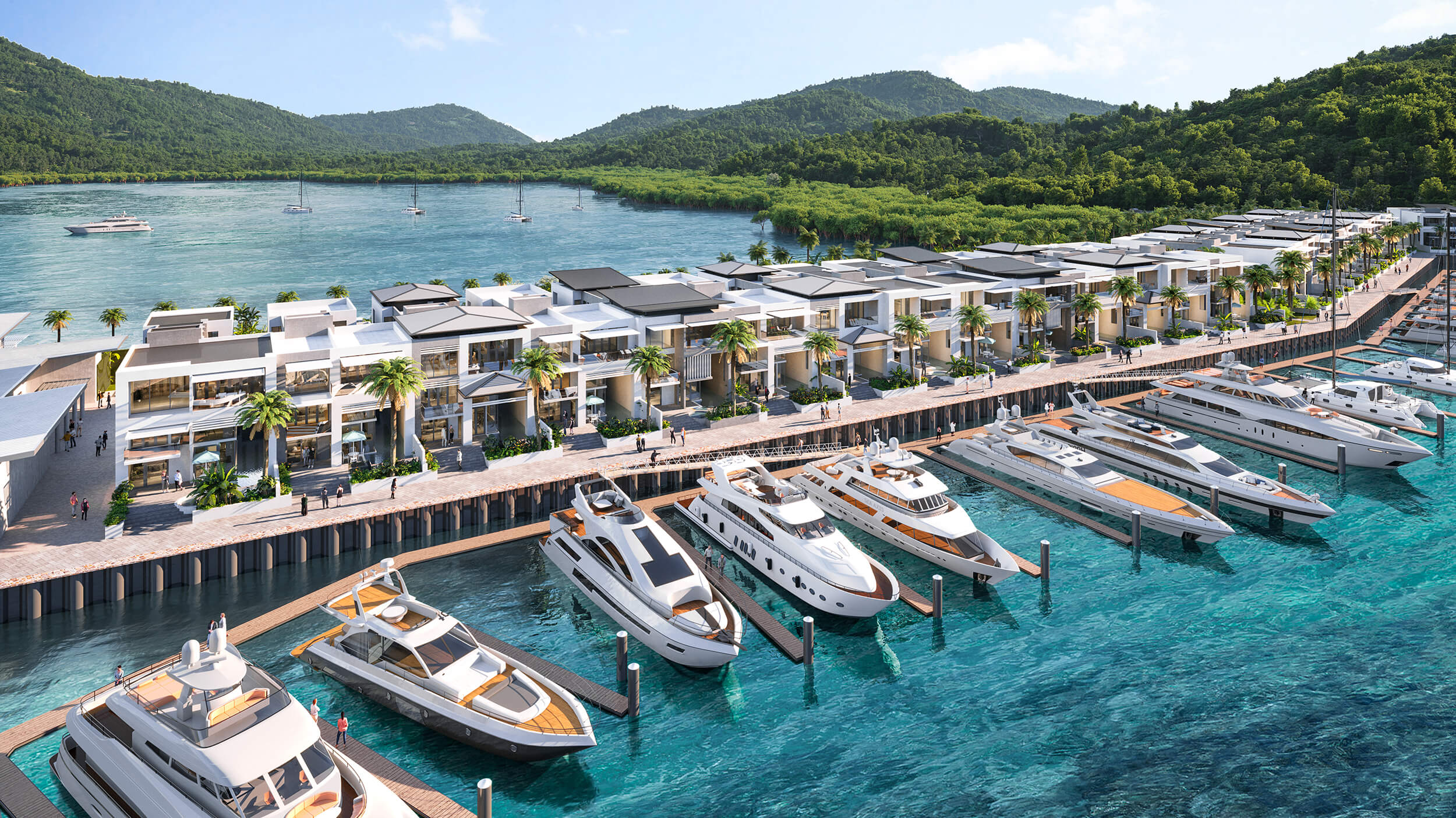 Discover Waterfront Living: Land, Berths, Packages Available
